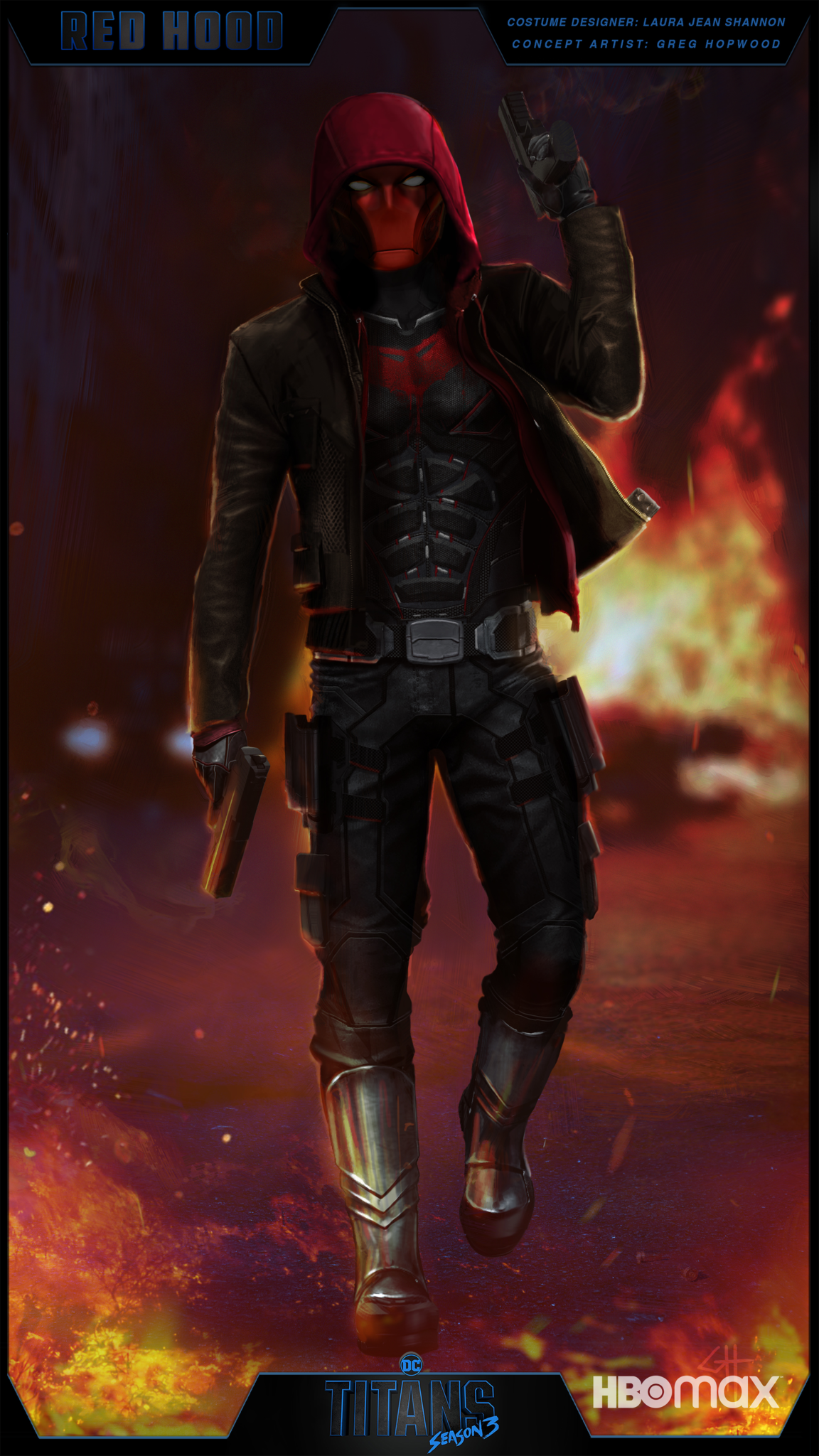 Red Hood's Costume Design For HBO Max's Titans Revealed