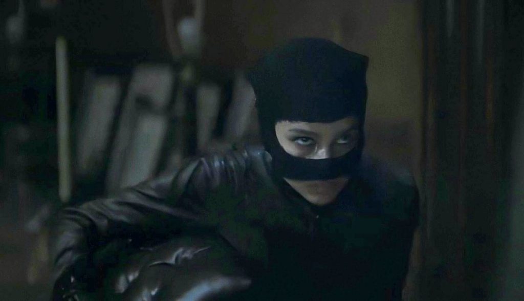 Zoe Kravitz As Selina Kyle In The Batman Set Photo