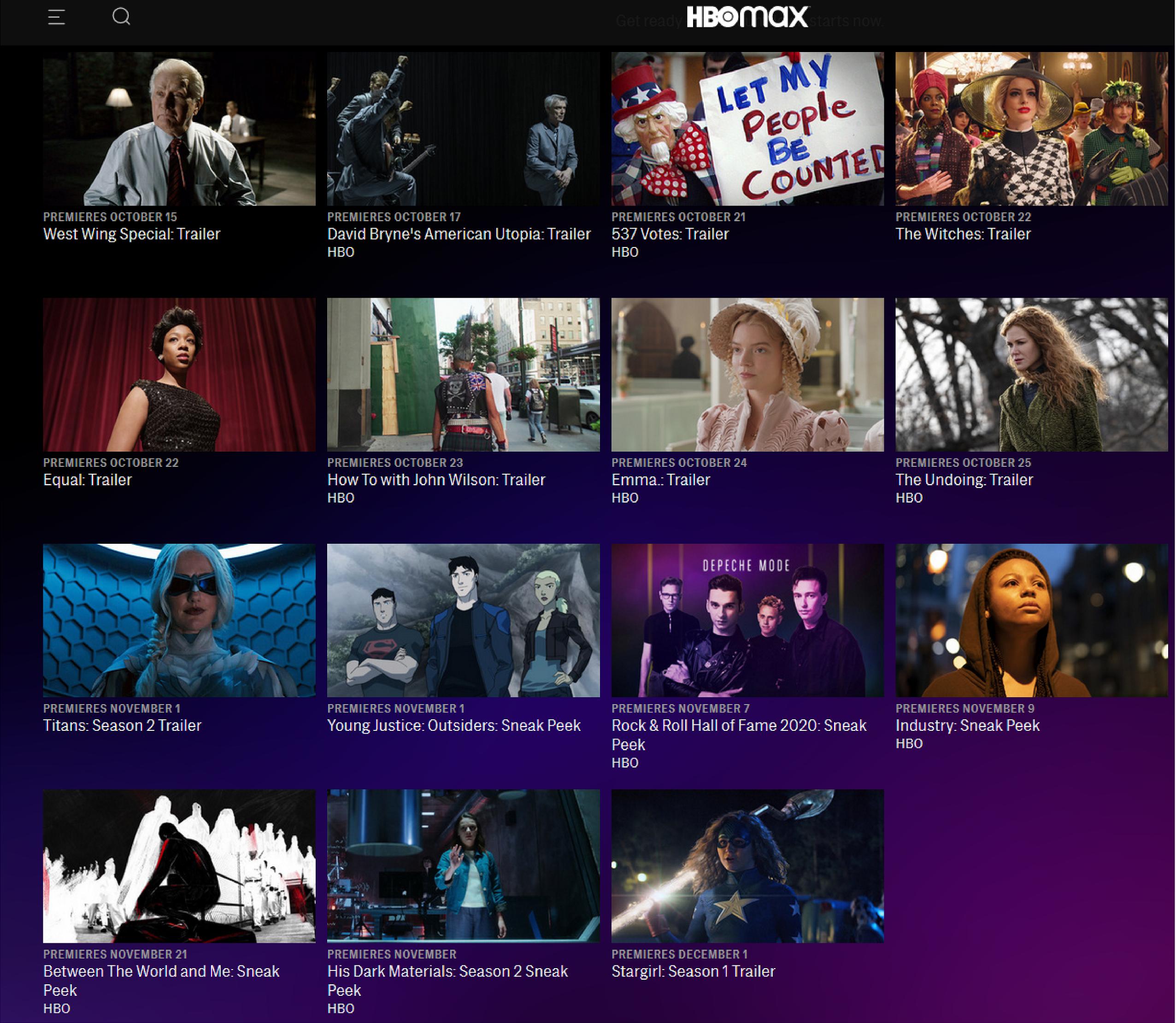 HBO Max Release Dates For The Rest Of The DC Universe Series