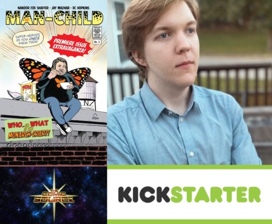 Man-Child #1 Kickstarter Spotlight: The Comic Source Podcast - LRM