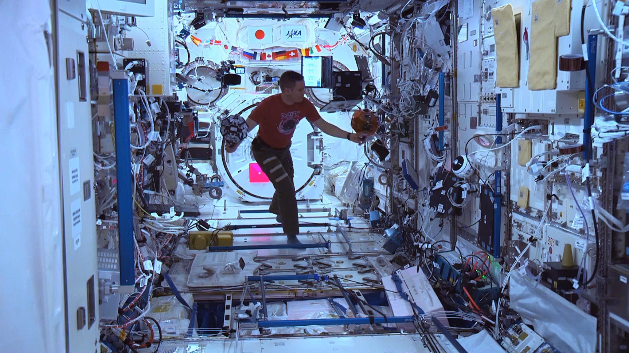 Thomas Verrette Talks Zero Robotics Competition in Zero Gravity Doc