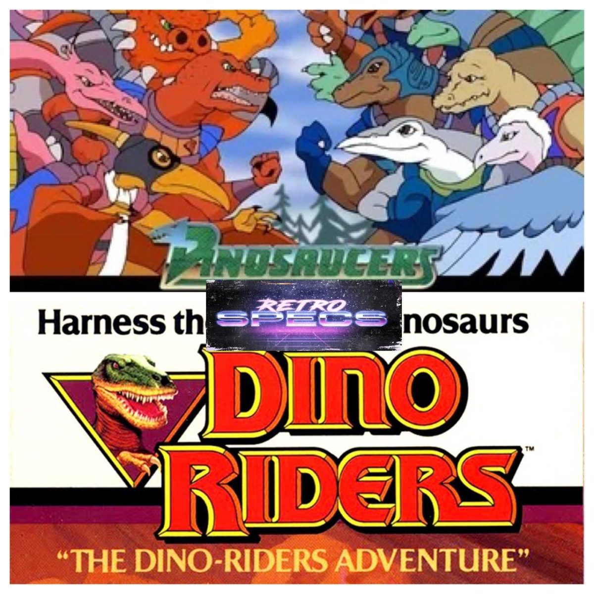 Futuristic Dinosaurs? Dinosaucers And Dino-Riders Are A Recipe For 80s ...