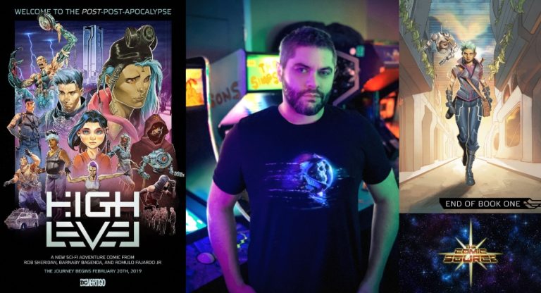 High Level Spotlight with Rob Sheridan: The Comic Source Podcast