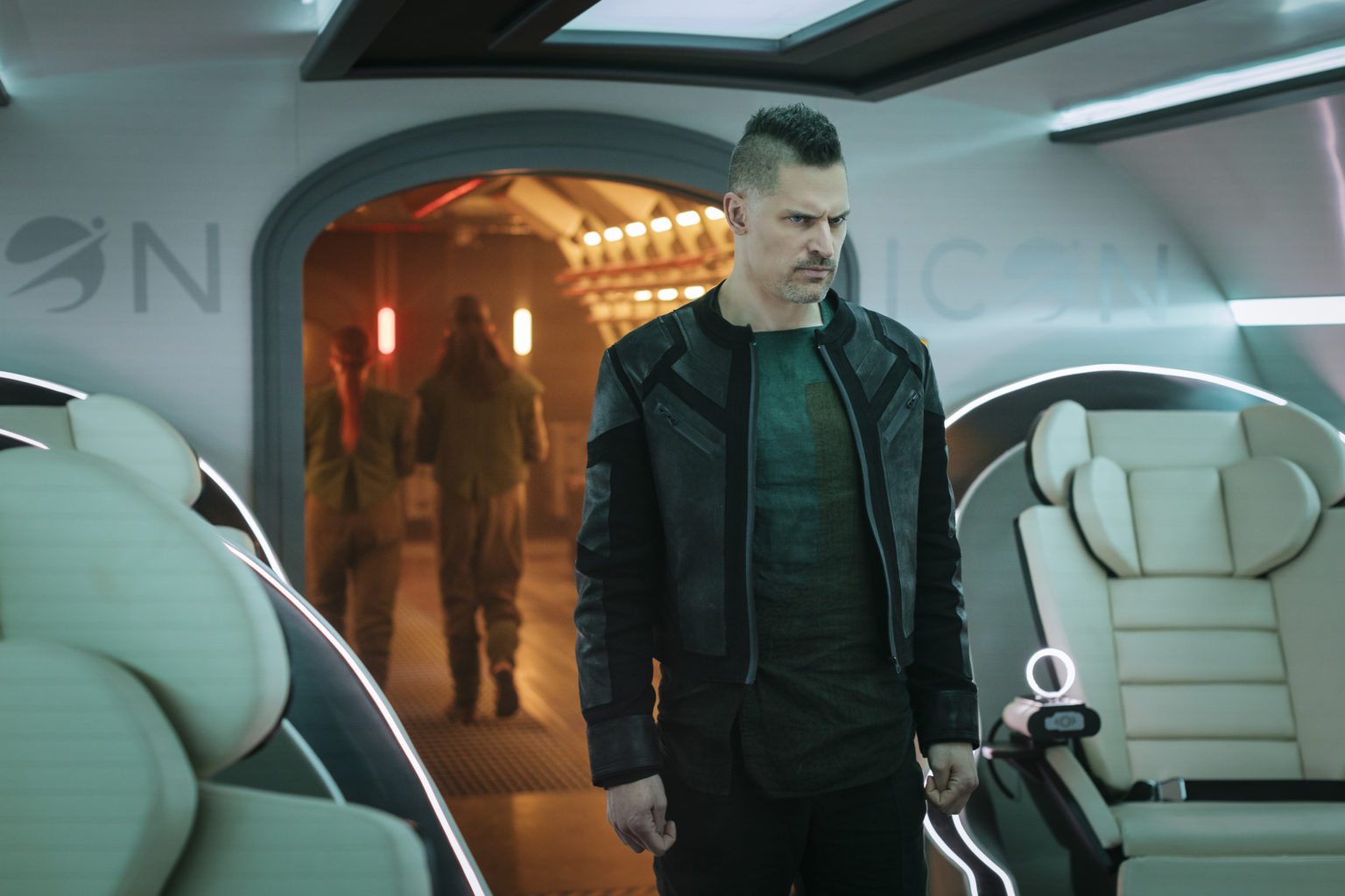 First Look Photos of Sci-Fi Utopian Series Moonhaven with Dominic ...