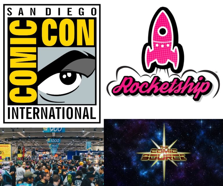 Rocketship Entertainment at SDCC 2022: The Comic Source Podcast