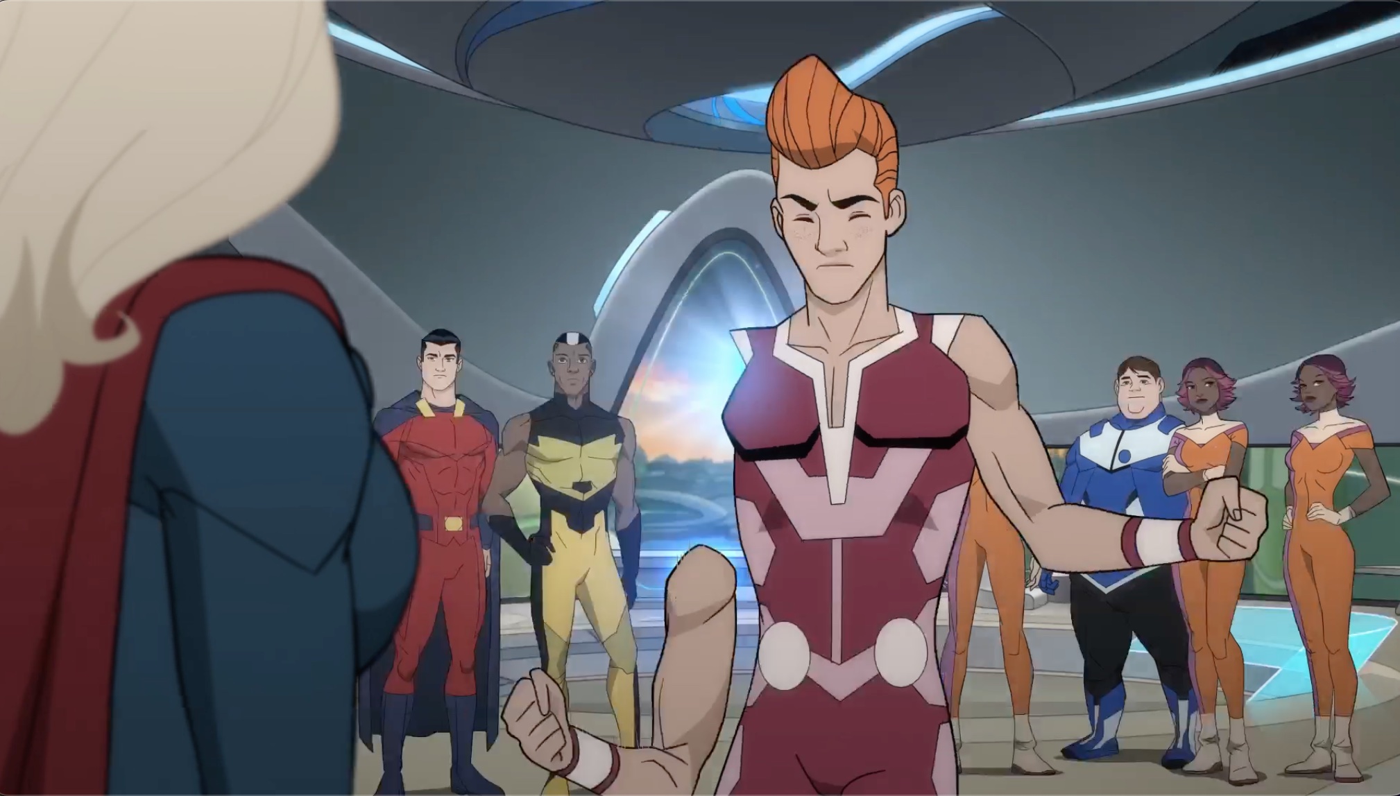 Legion of Super-Heros' Images Spotlighting Young Heroes In Animated Film