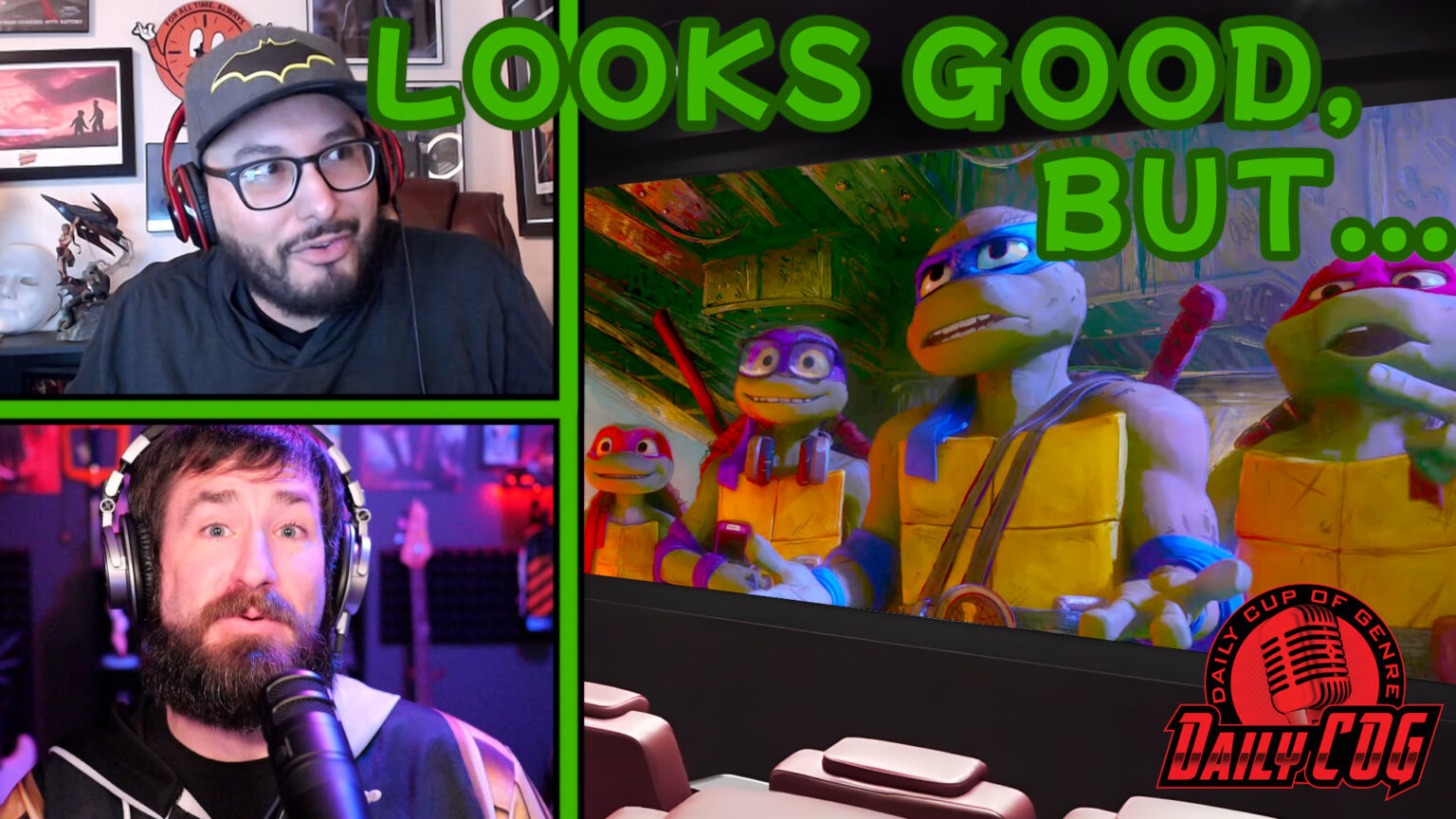 COWABUNGA! TMNT: Mutant Mayhem Teaser Reaction | D-COG