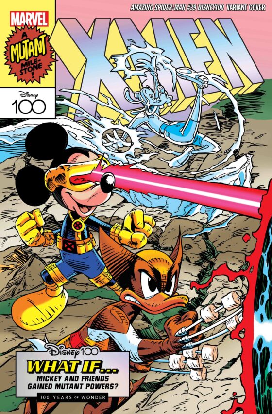 Marvel Unveils Disney100 Variant Covers To Celebrate Disney's 100th ...
