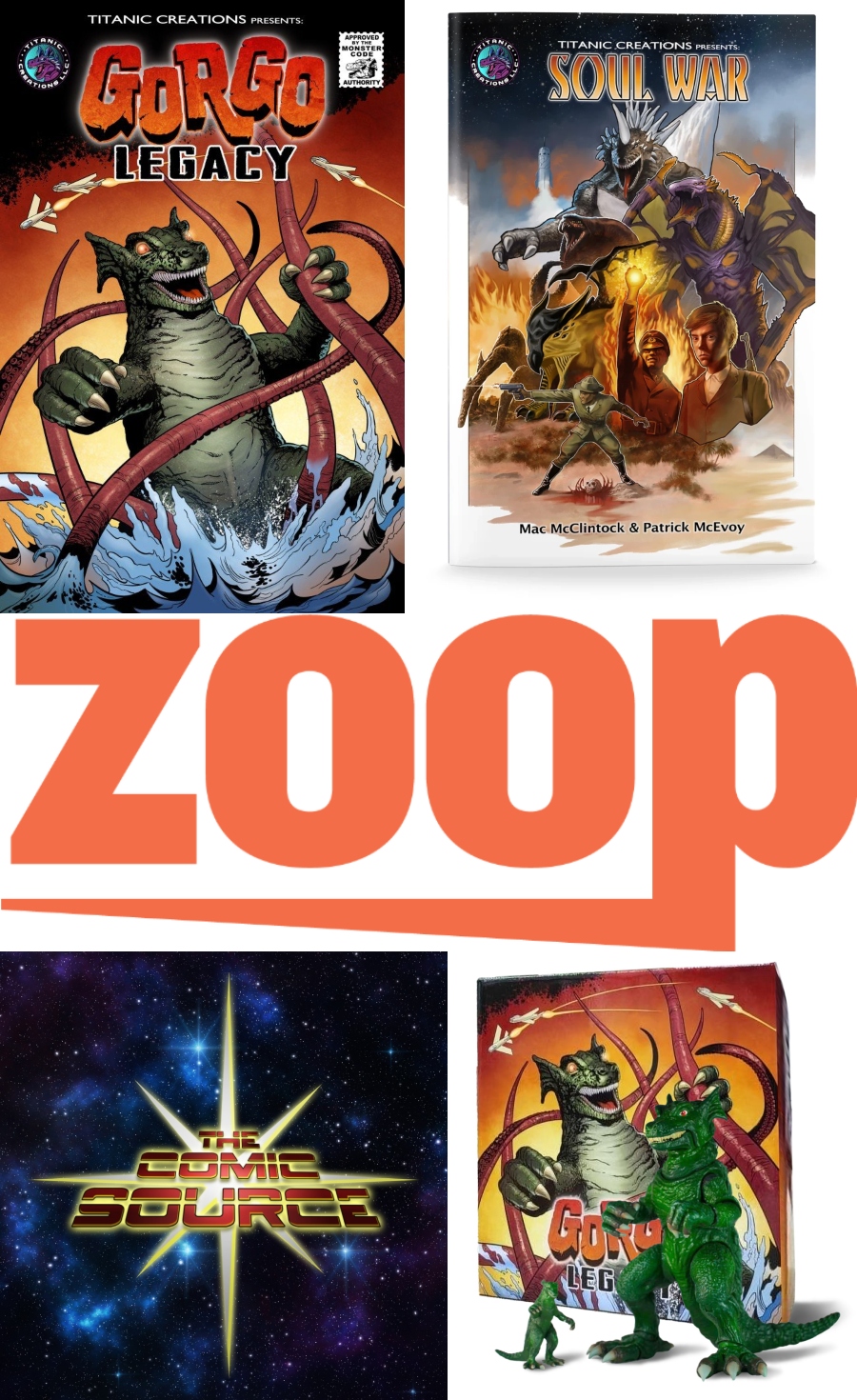 Gorgo Legacy Zoop Spotlight with Patrick McEvoy: The Comic Source