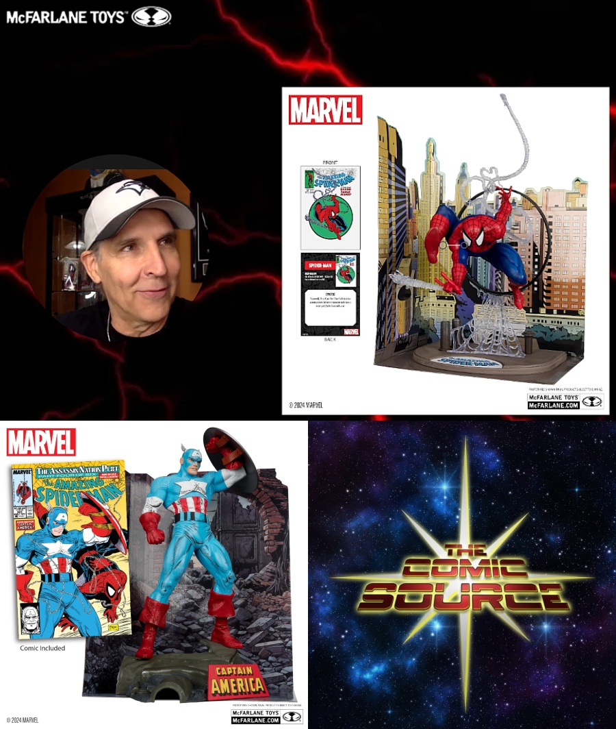McFarlane Toys Marvel Collaboration with Todd McFarlane: The Comic Source