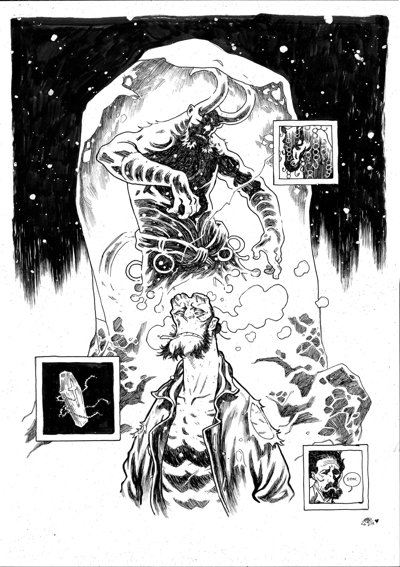 Mike Mignola's Hellboy Is Turning 30 And Over 40 Artists Are Teaming Up To Celebrate