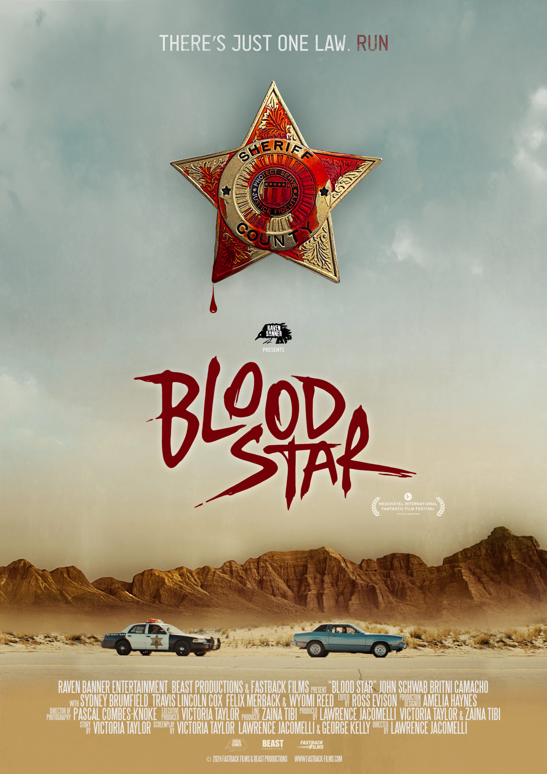 Blood Star Trailer Has Woman Harassed and Chased By Evil Lawman