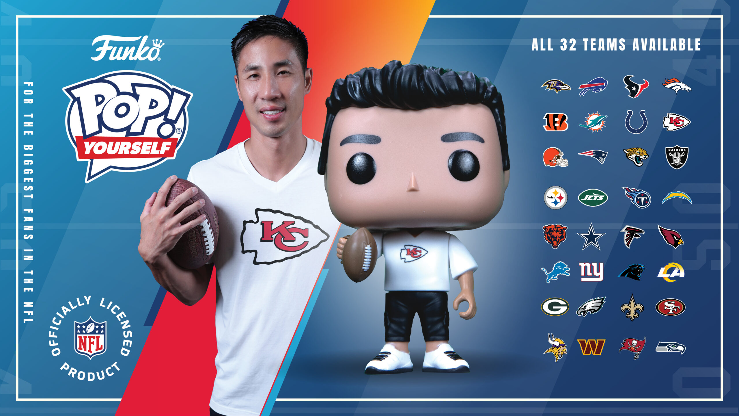 Funko Offers Pop! Yourself With NFL Partnership