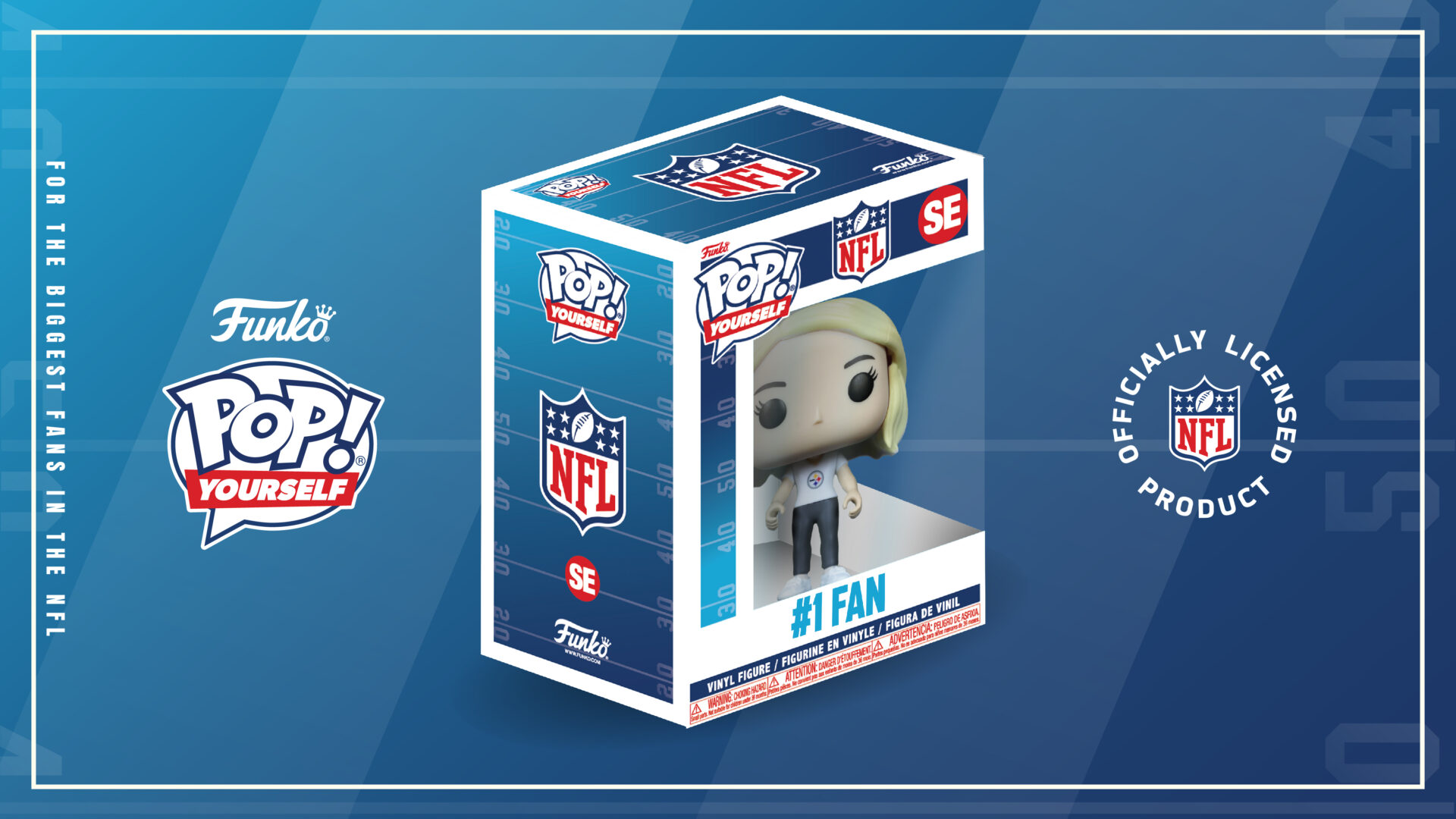 Funko Offers Pop! Yourself With NFL Partnership
