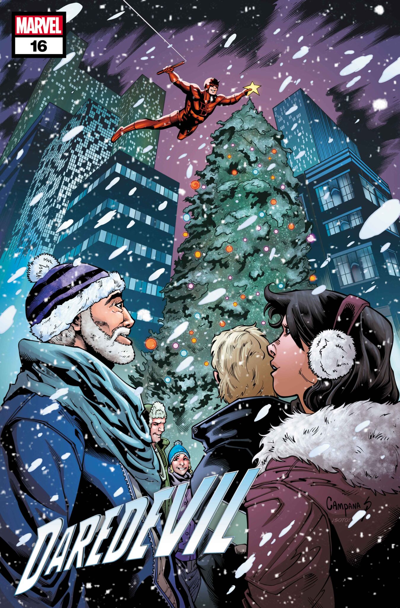 Marvel Unveils Festive Winter Holiday Variant Covers for December