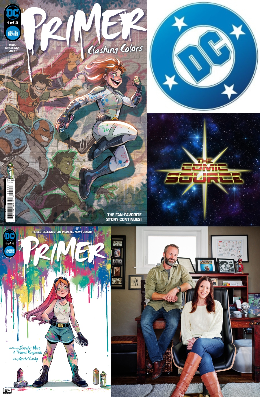 Primer Spotlight with Jennifer Muro and Thomas Krajewski: The Comic Source