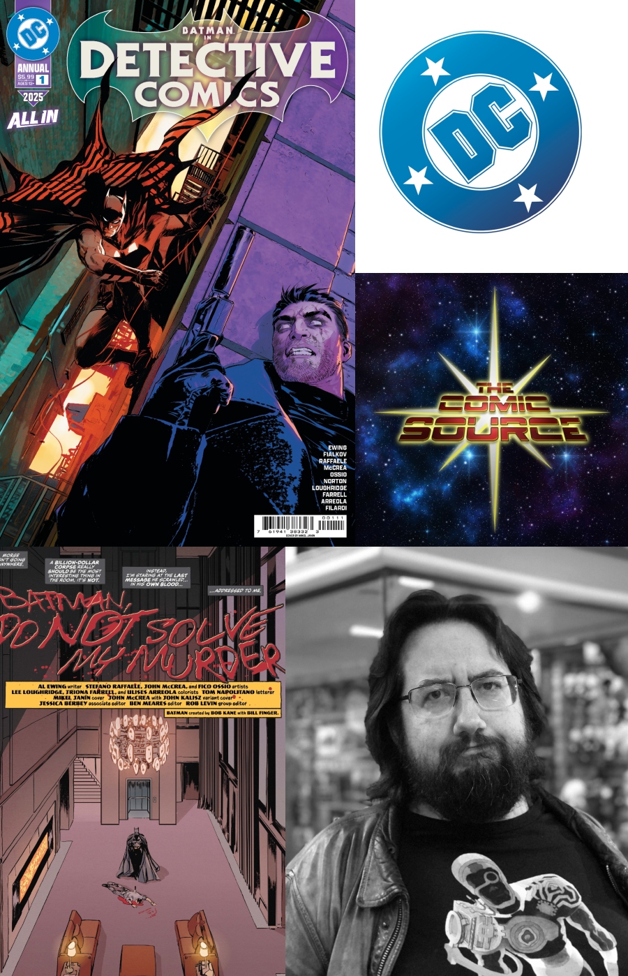 Detective Comics Annual 2025 Spotlight with Al Ewing: The Comic Source