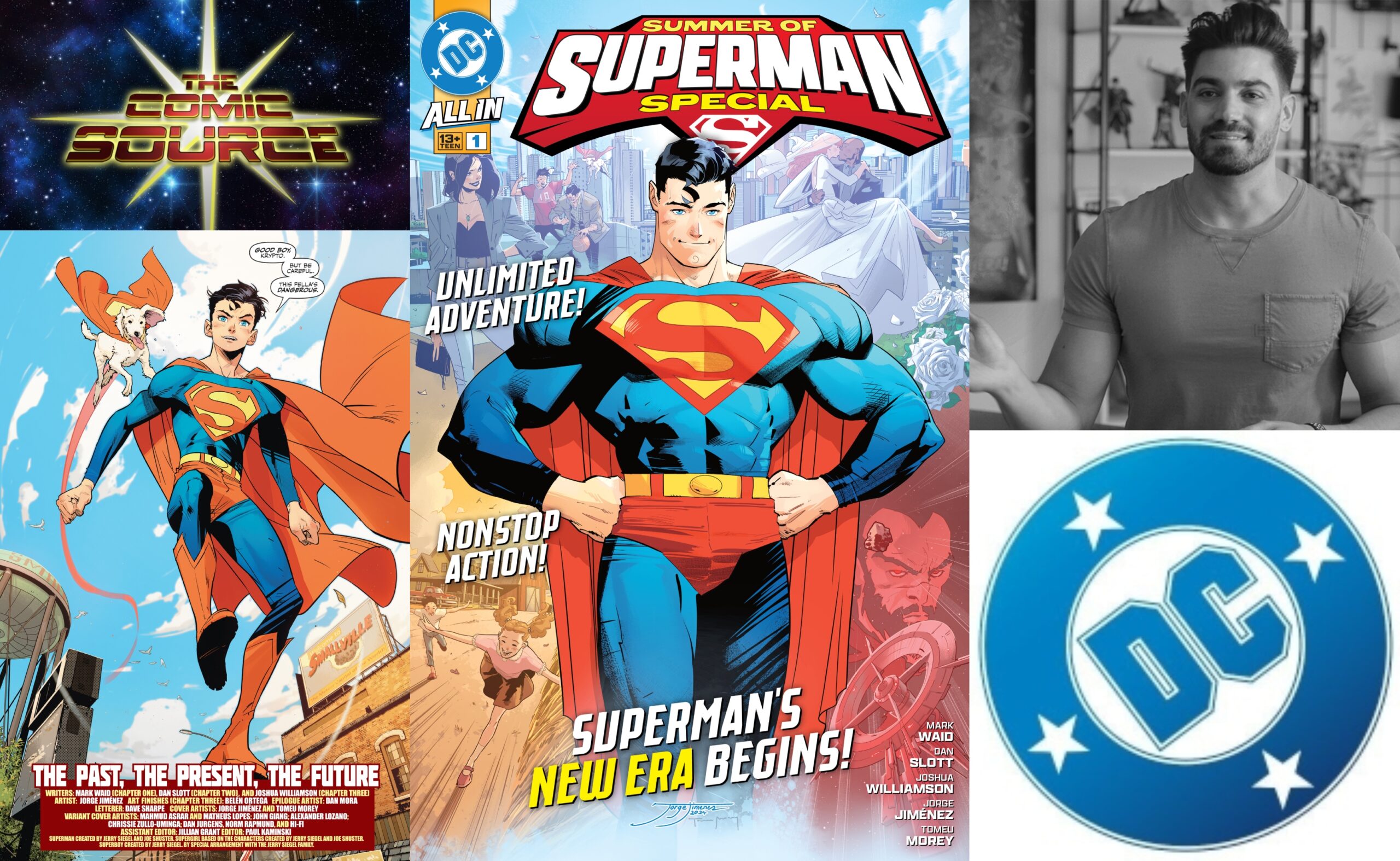 Jorge Jimenez and His With Summer of Superman: The Comic Source
