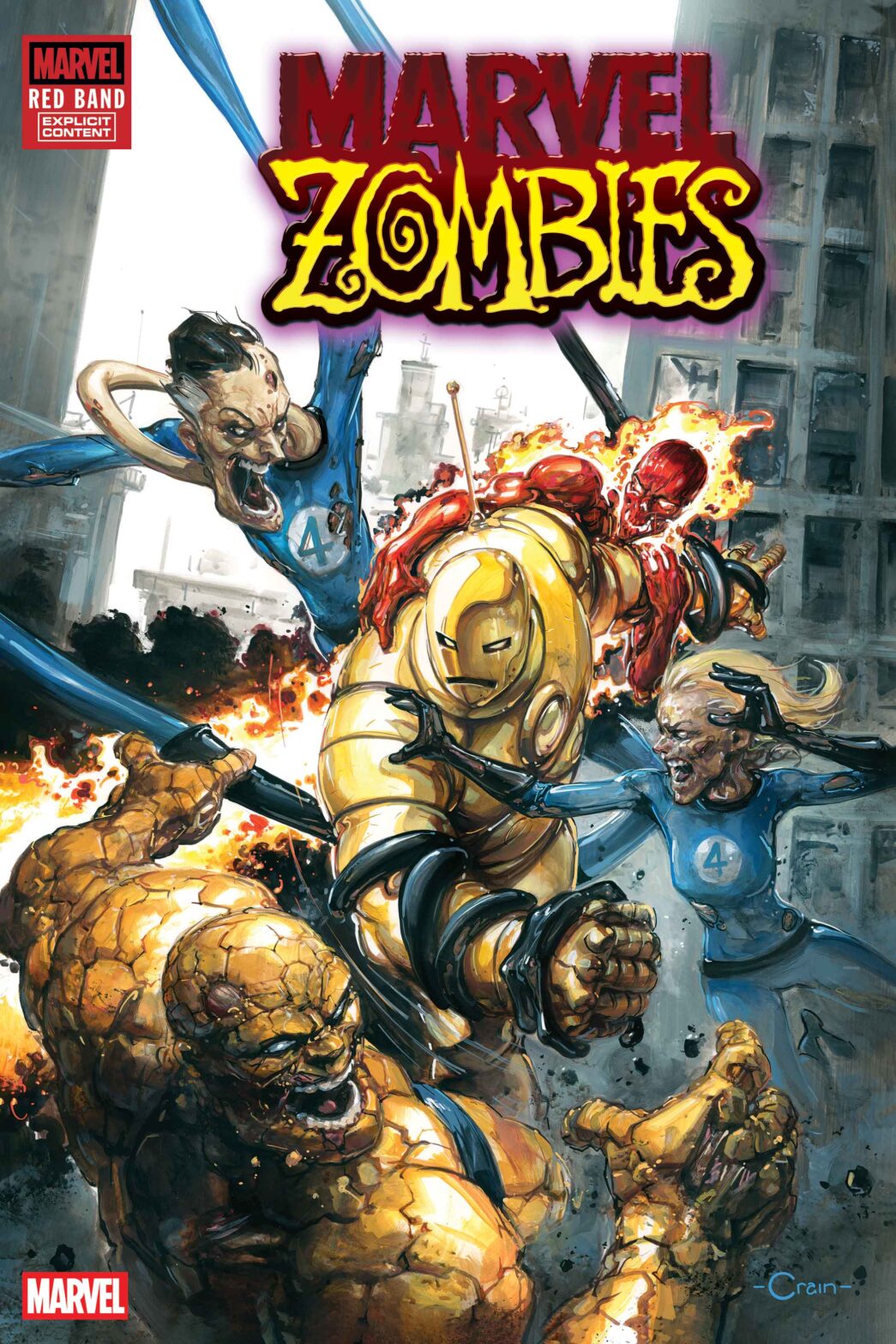 Marvel Zombies Return In Gory New Comic Series ‘Red Band’
