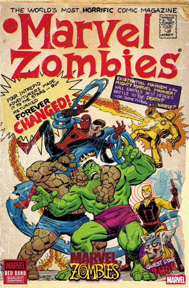 Marvel Zombies Return In Gory New Comic Series ‘Red Band’