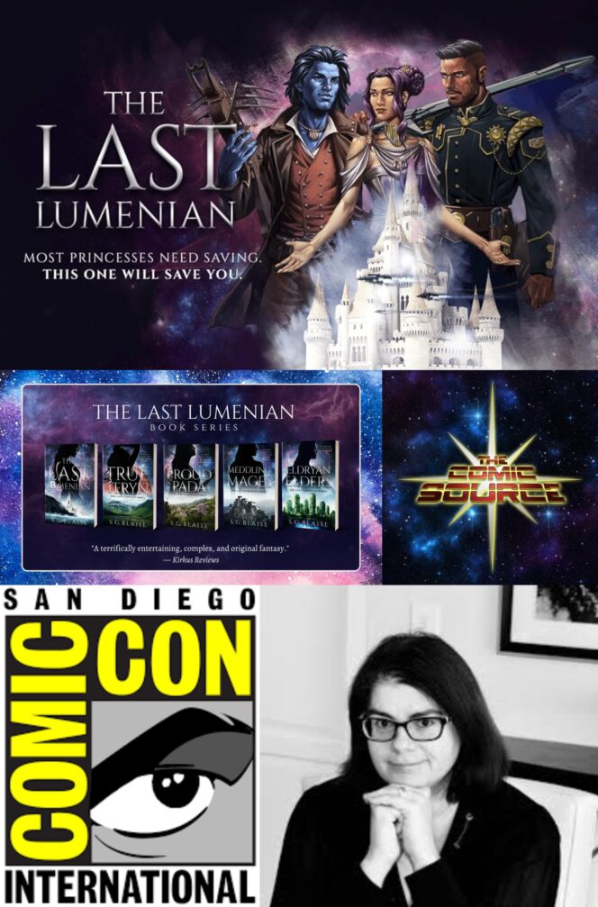The Last Lumenian SDCC 2025 Preview with S.G. Blaise: The Comic Source