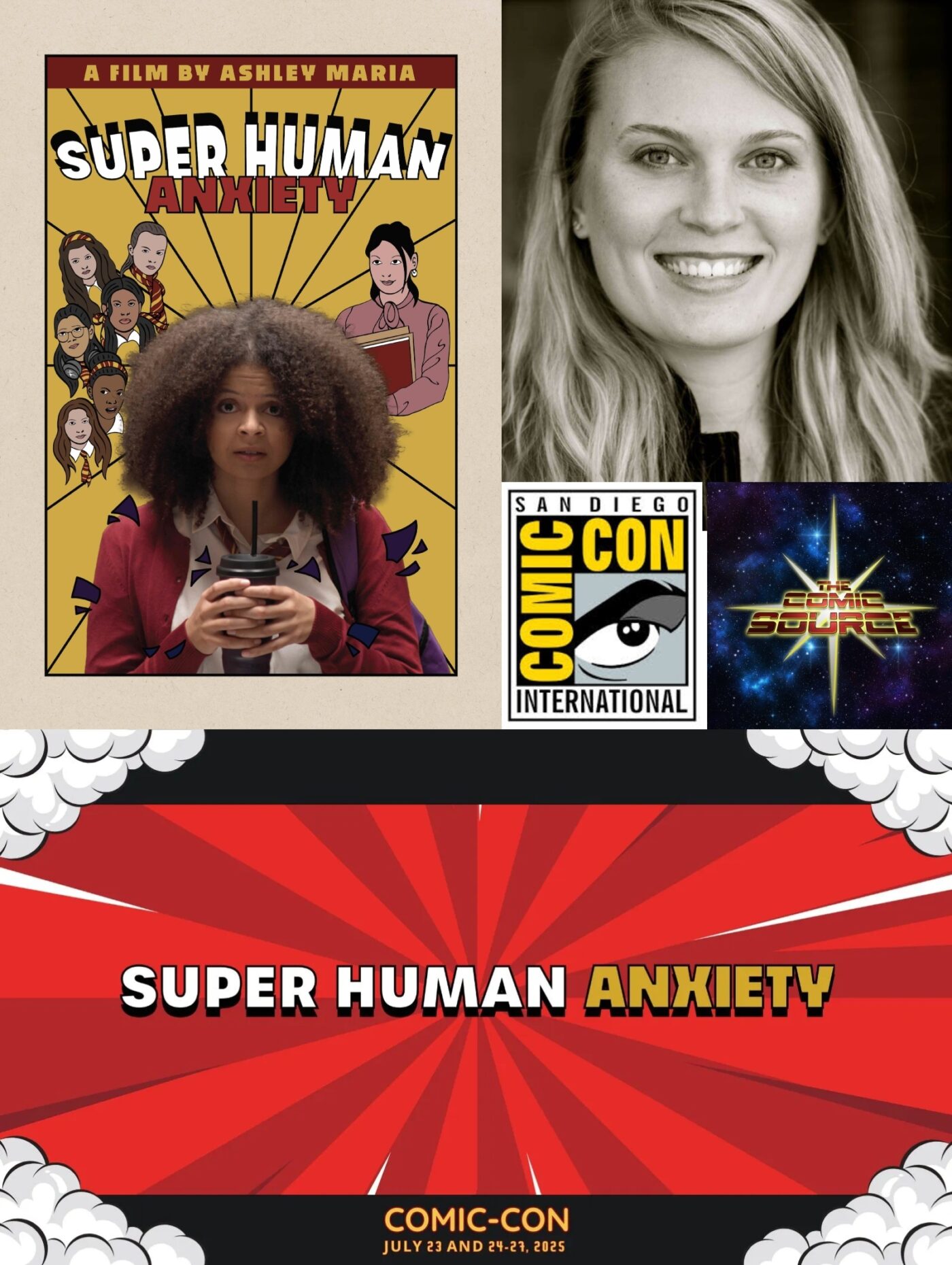 Super Human Anxiety - SDCC Film Festival Spotlight with Ashley Maria ...