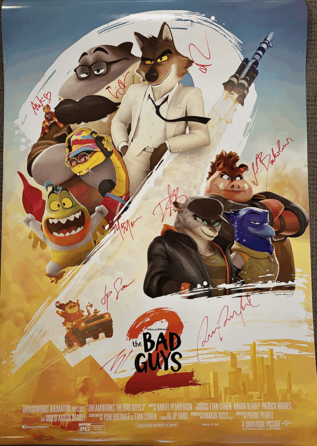 Win A Signed Poster To Celebrate The Release Of The Bad Guys 2